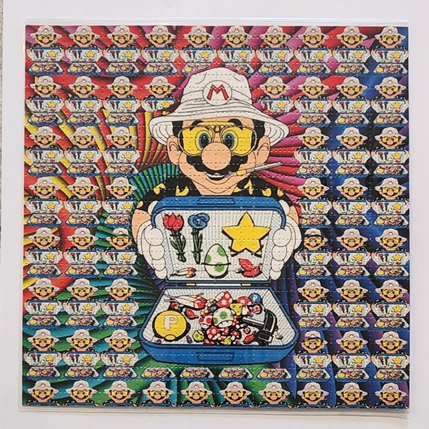 LSD Tabs - Pickle Rick - Shrooms and Edibles