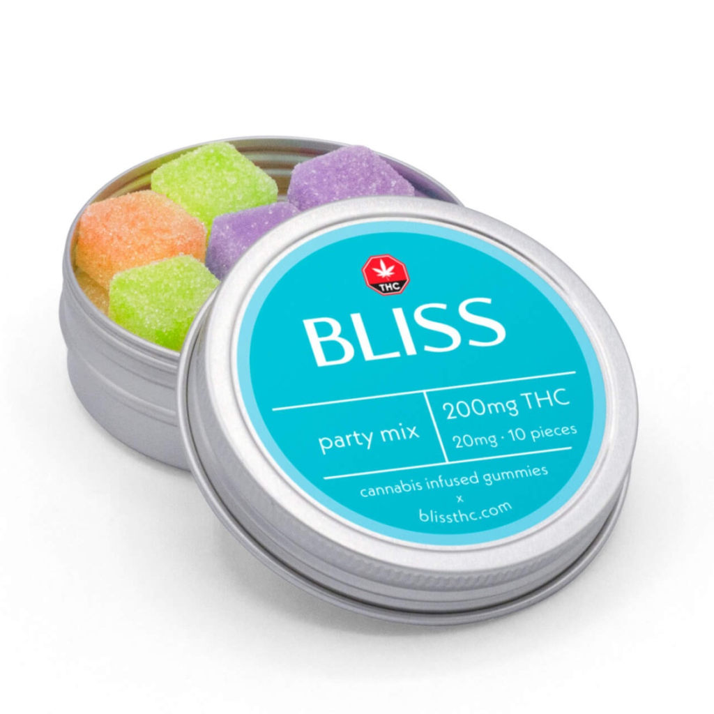 Bliss - Blue Raspberry Gummies - Shrooms and Edibles