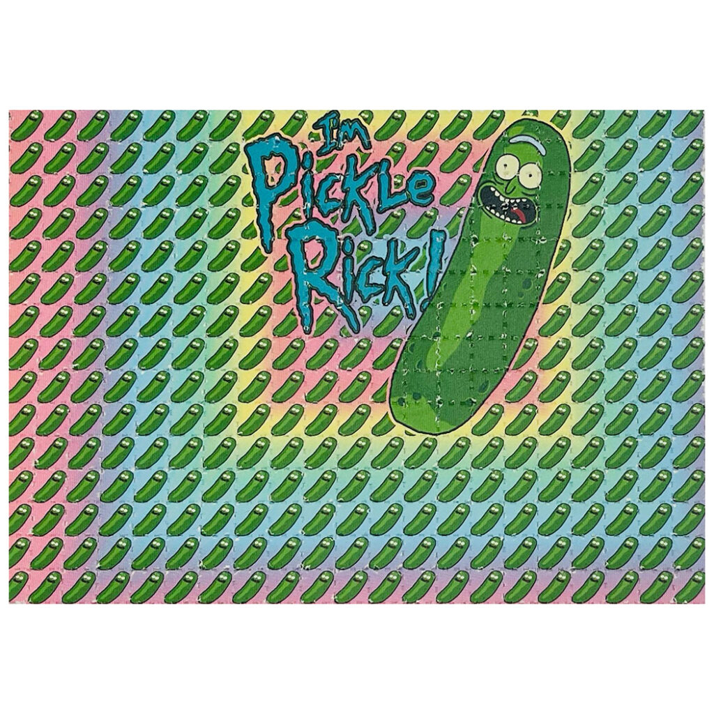 LSD Tabs - Pickle Rick - Shrooms and Edibles
